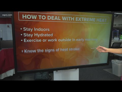 WNY braces for extreme heat Wednesday