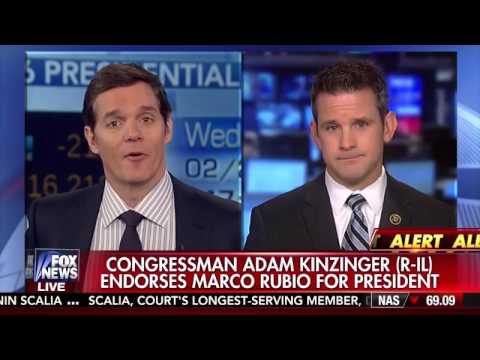 Congressman Adam Kinzinger Endorses Marco For President | Marco Rubio for President
