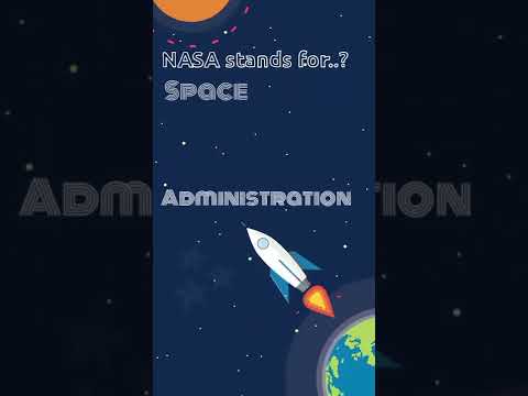 NASA Stands For..?? What is the full form of NASA..???🌏🌙🌟💫🪐 #Shorts