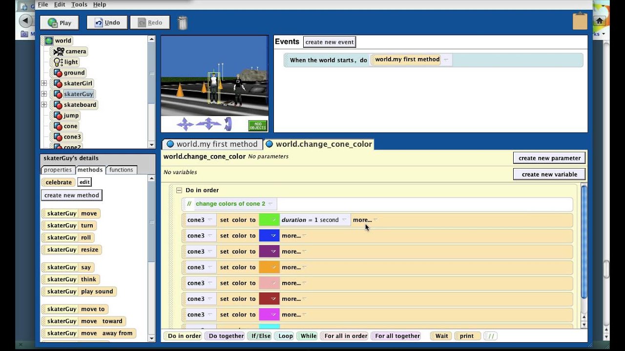 Creating Parameter in Alice