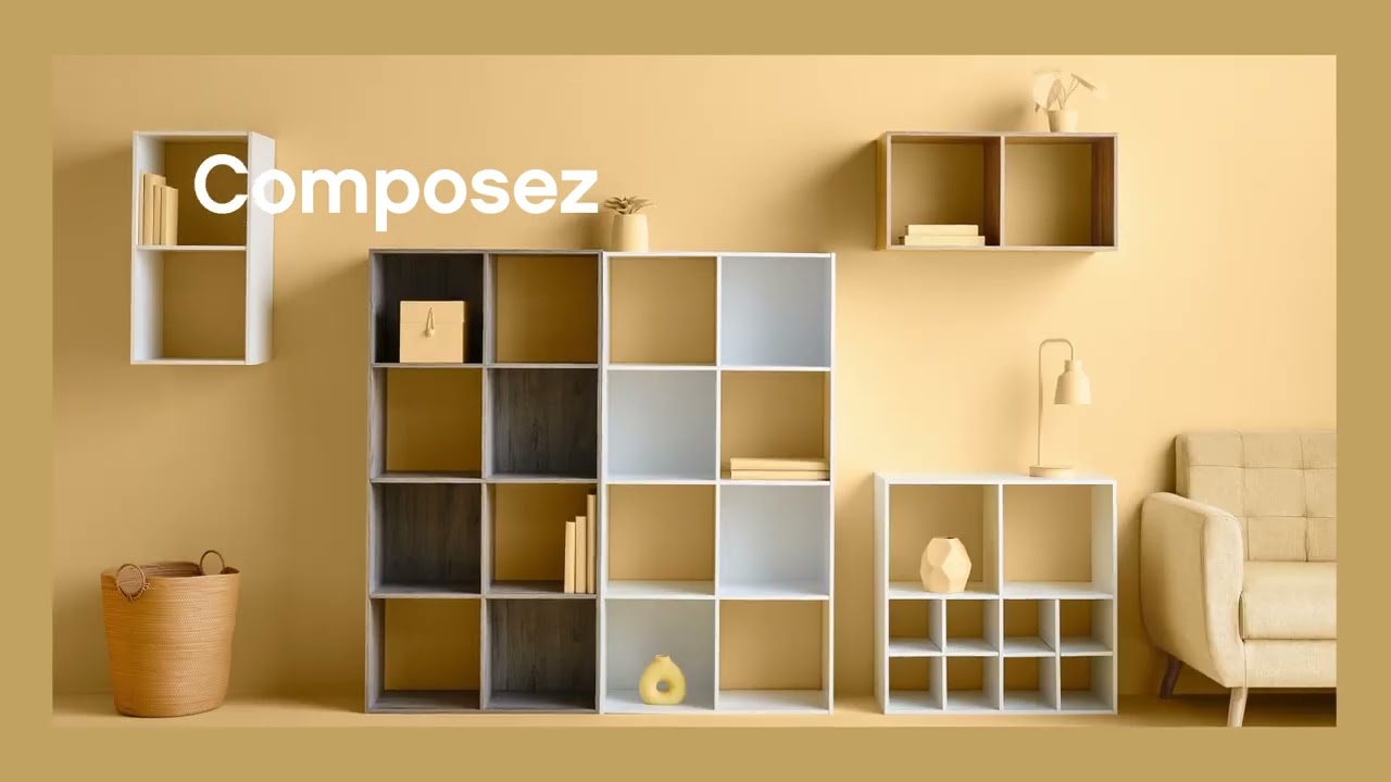 Mix’n Modul : Un ameublement évolutif pour le salon.