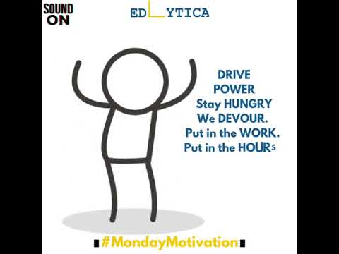 Monday #Motivation For Work