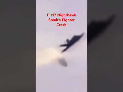 F-117 Nighthawk Stealth Fighter Crash at Airshow #F117Nighthawk #AirshowCrash #tranding #viralvideo