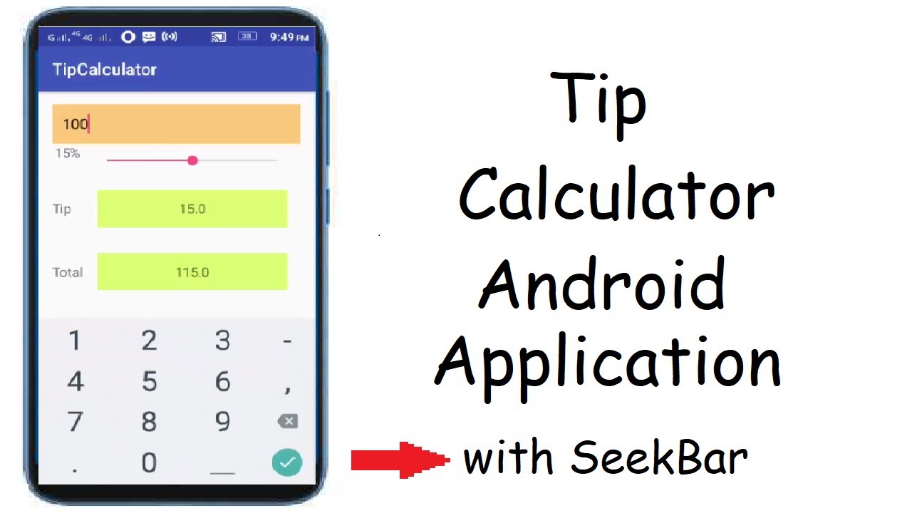 How to Create Tip Calculator Application in Android Studio
