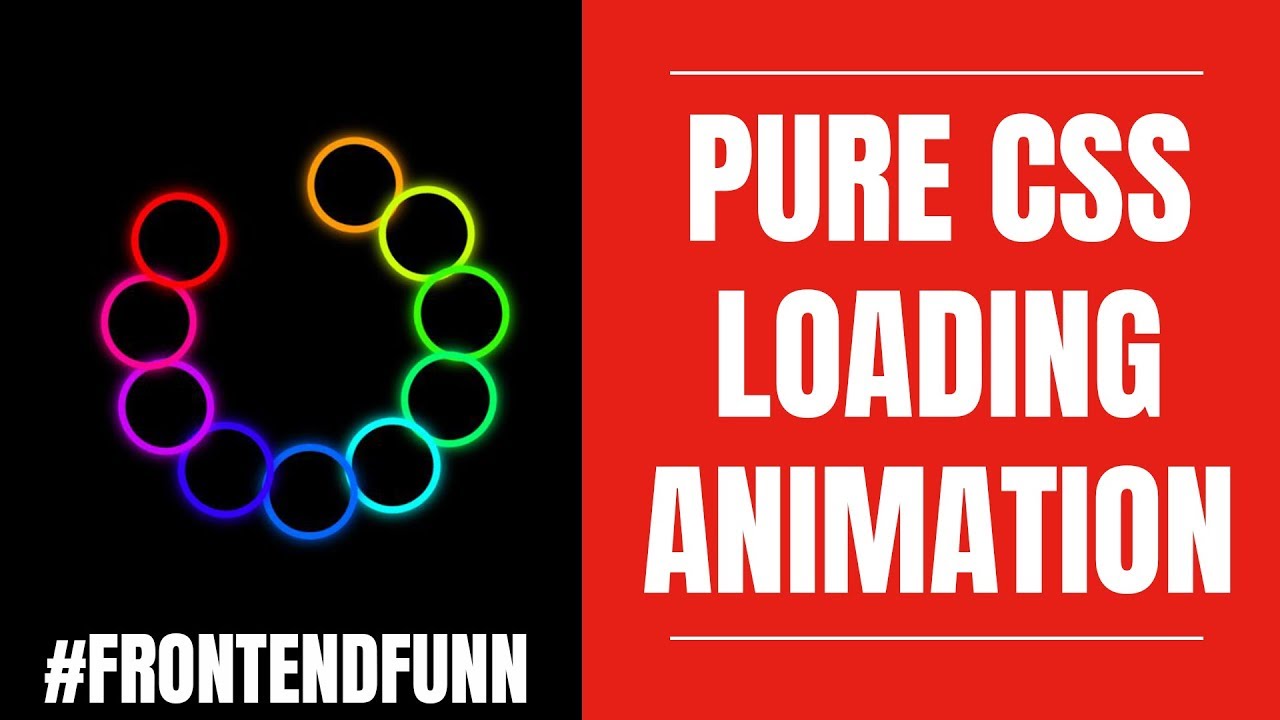Pure CSS Loading Animation - web development