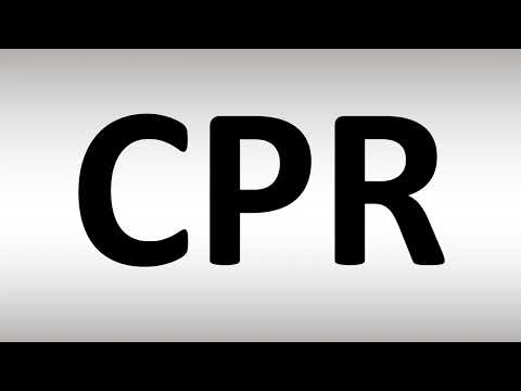 Meaning of CPR (Medical Abbreviation)