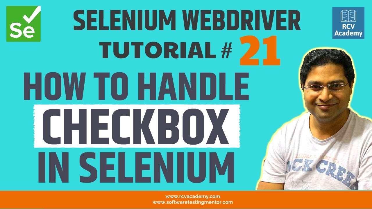 Selenium WebDriver Tutorial #21 - How to Handle Checkbox in Selenium