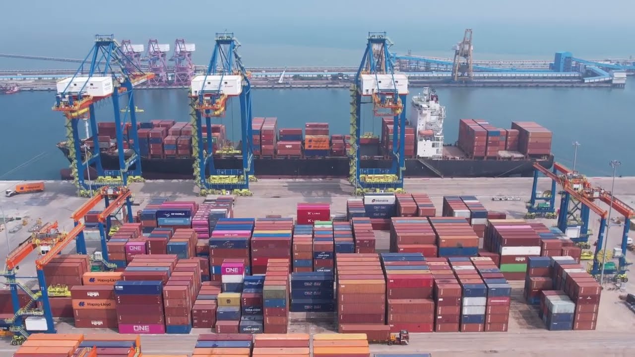 Container Handling surpasses 6 lakh TEUs in VOC Port