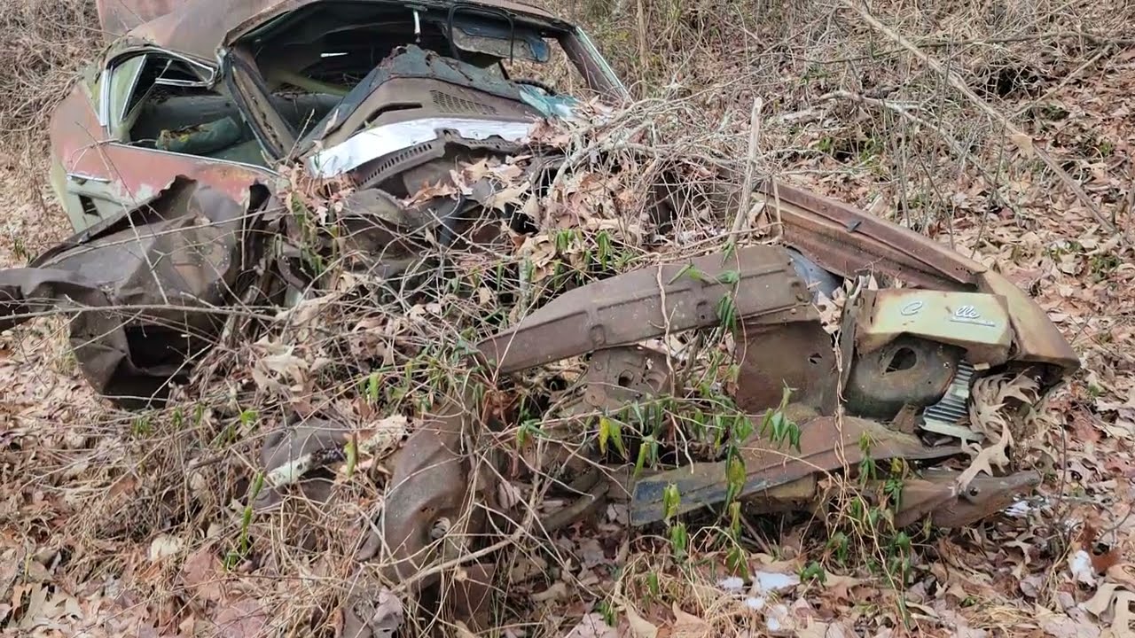1969 Chevy Chevelle That Crashed in 1978 Looks Like It Was Hit by an ...
