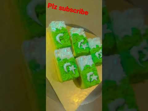 Pakistan zindabad parcham cake Chef Irfan Ali