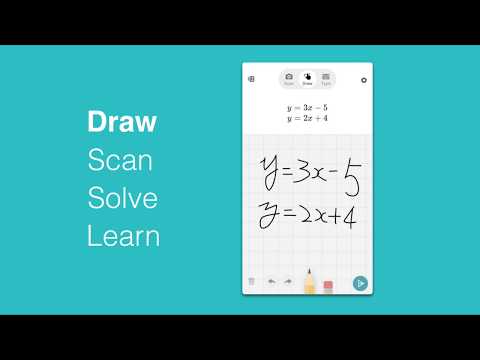 Microsoft Math Solver: Draw, Scan, Solve, and Learn!