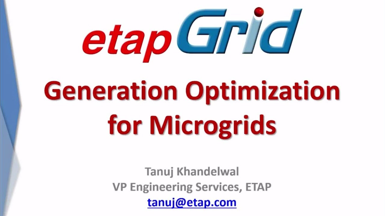 Generation Optimization for Microgrids
