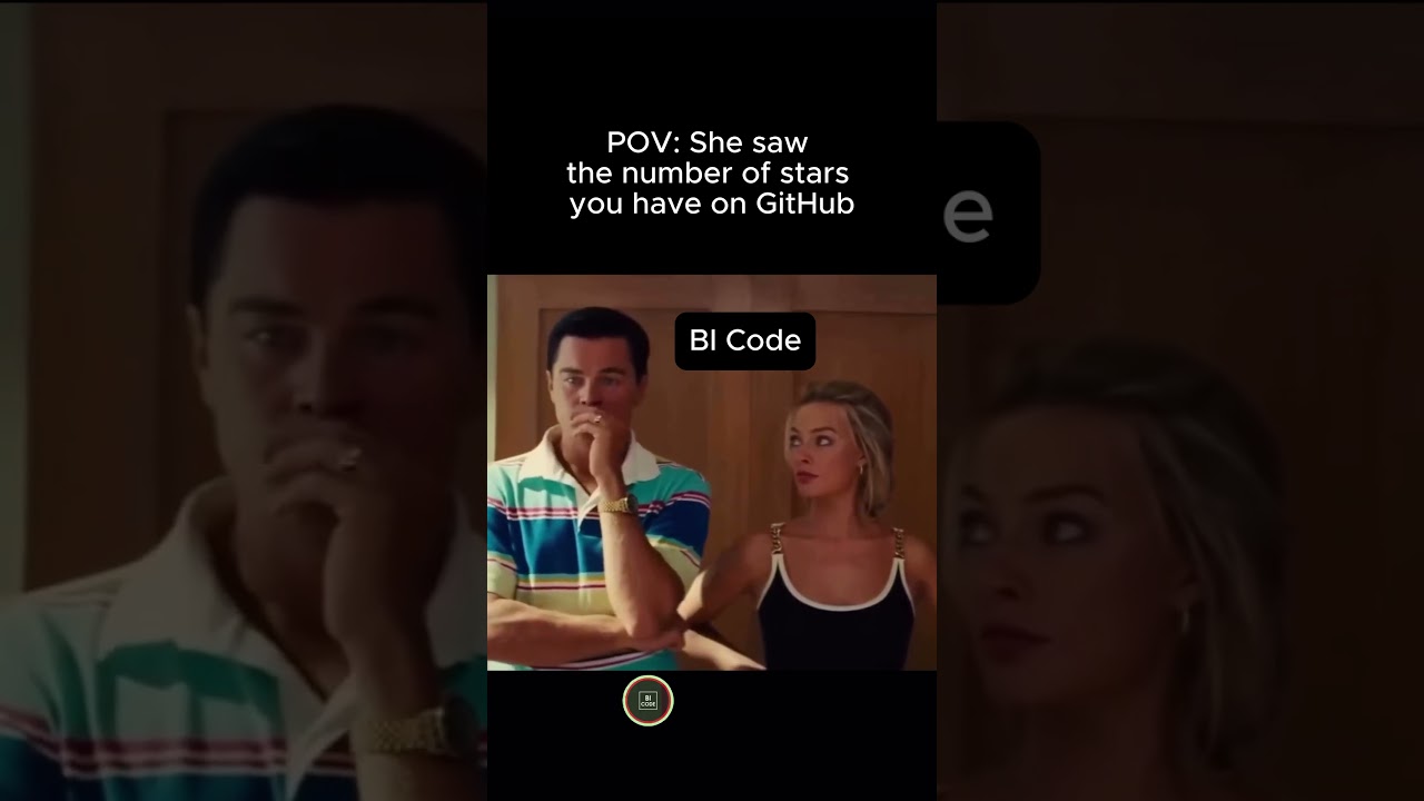 POV: She Sees Your GitHub Stars and Reacts 😳✨