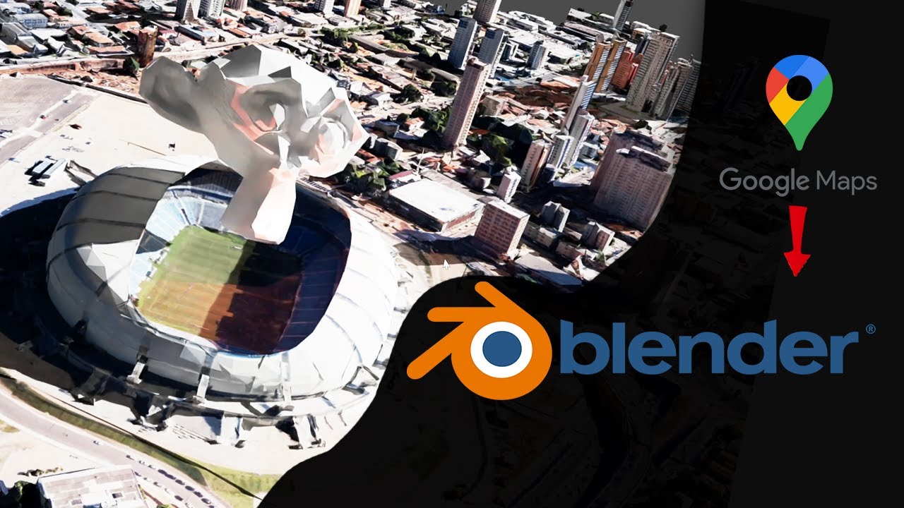 Google Maps to Blender - 2023 WORKFLOW [NO BS GUIDE]