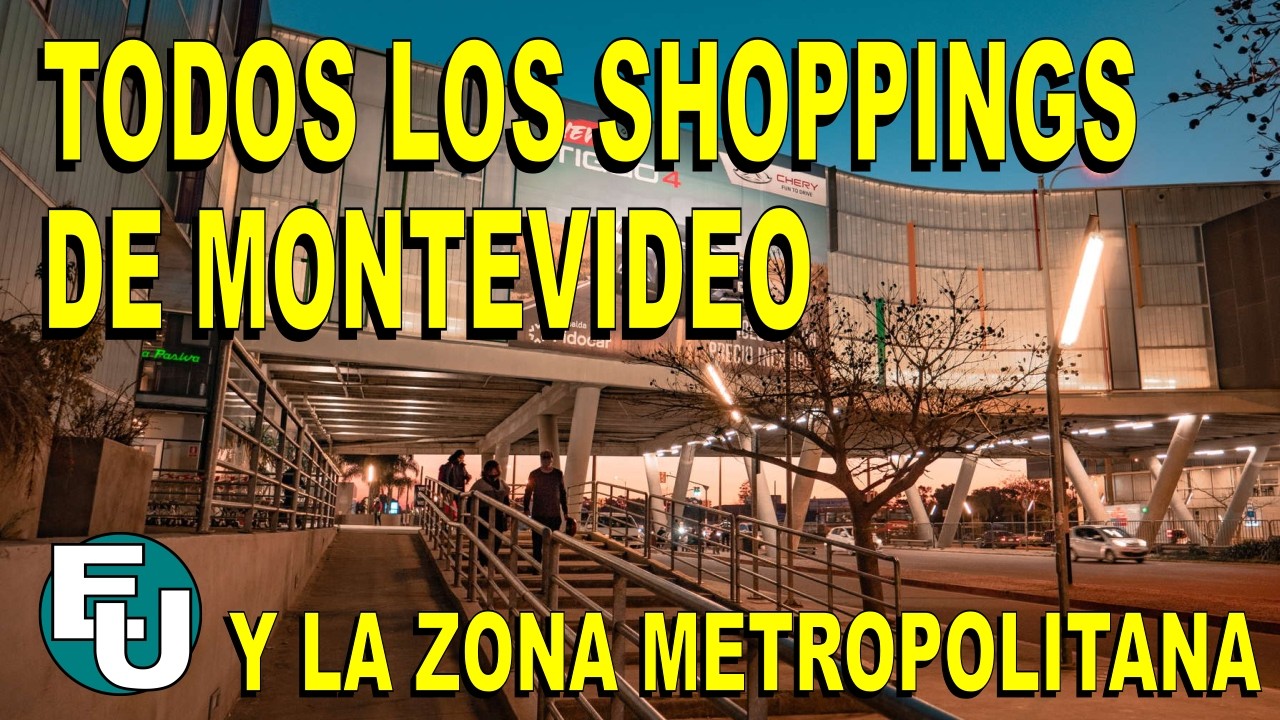 All the Shopping Malls in Montevideo #Uruguay