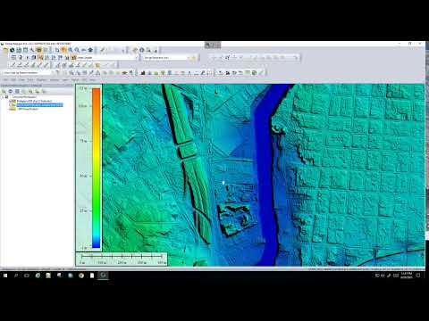 Global Mapper DEM from USGS 3DEP Elevation and lowering file size