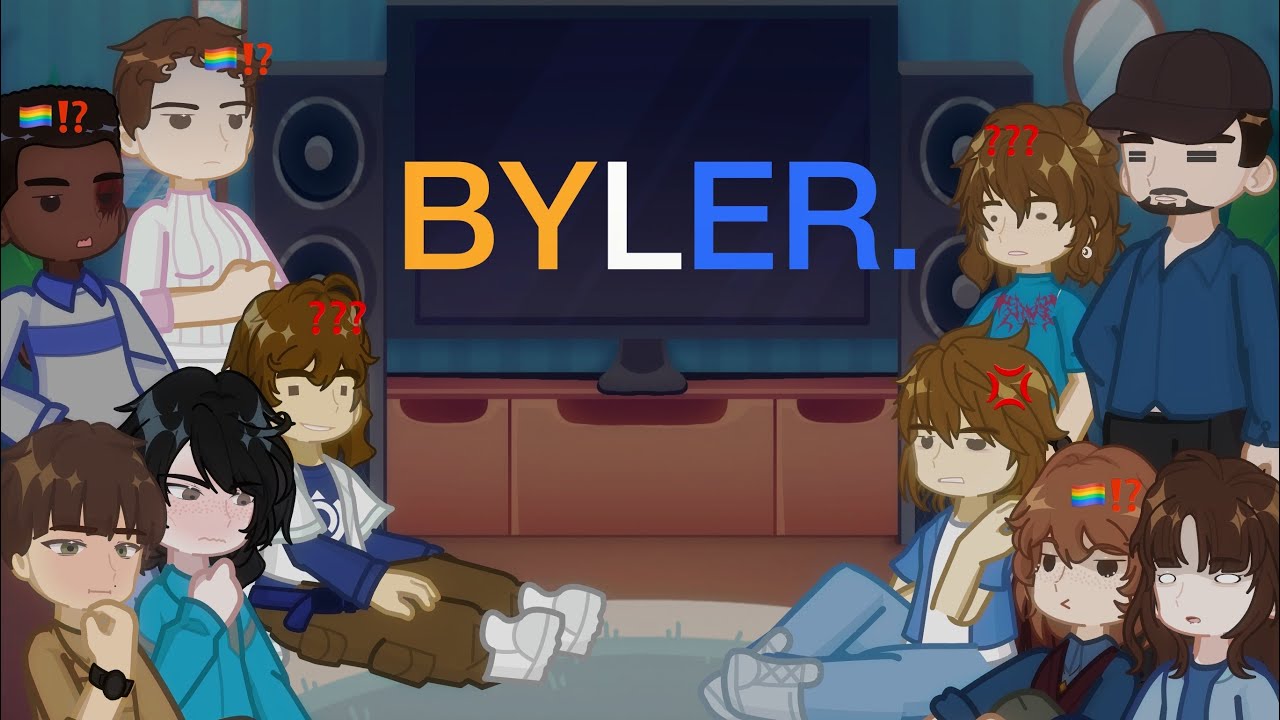 Stranger things react to byler // 2X SPEED // Mike // Will