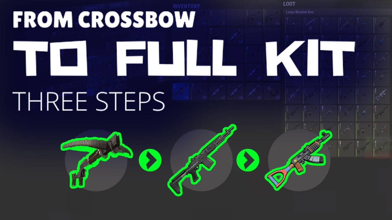 ULTIMATE SNOWBALL GUIDE - THREE STEPS TO FILL YOUR BOXES WITH GUNS | RUST