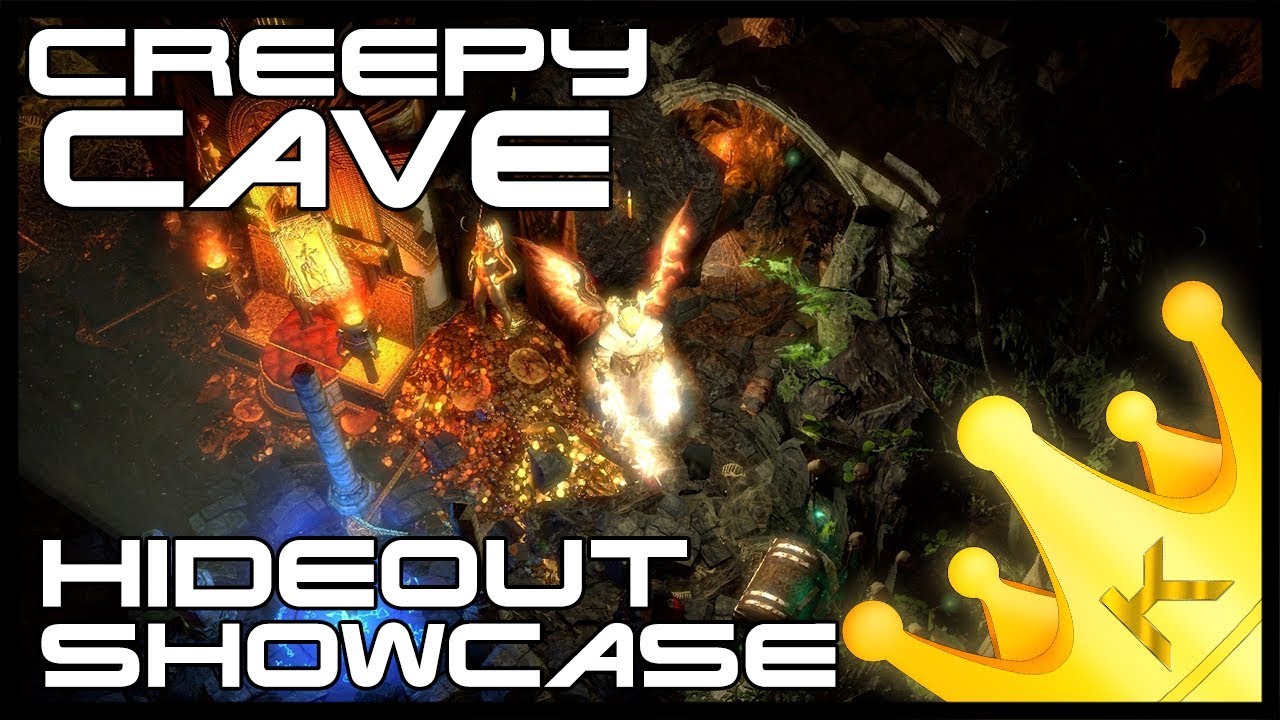Path of Exile Hideout Showcase: Creepy Cave