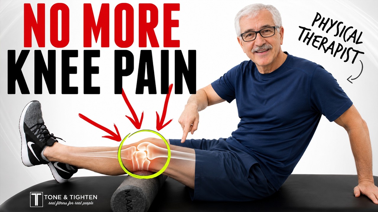 Stop Knee Pain Now! 5 Exercises To Strengthen Your Knees | Senior Health Tips
