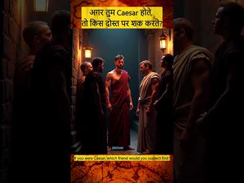 Caesar’s Last Betrayal: ‘Et Tu, Brute?’ 💔 #AncientConspiracy #IconicBetrayal