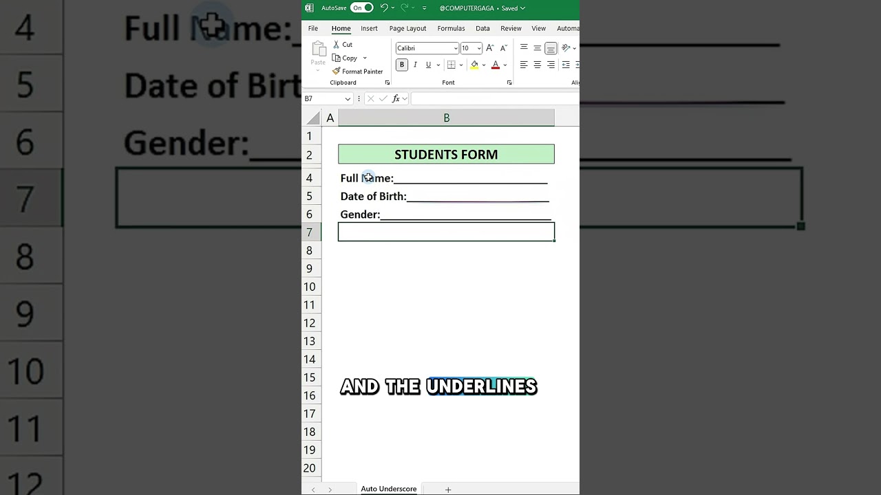Excel Mastery: Transform Form Creation with Pro Automation Tips!