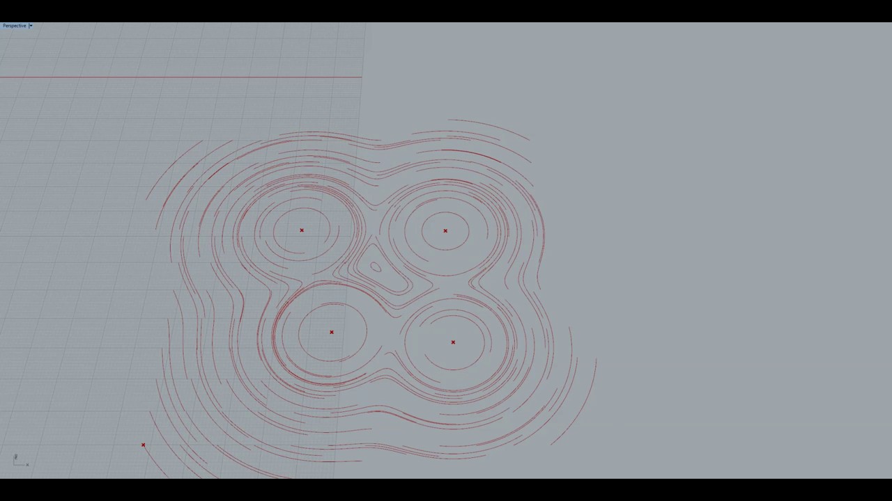 Fields in Grasshopper Rhino
