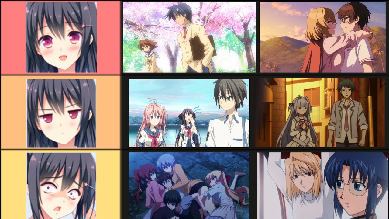 Ranking EVERY Visual Novel to Anime Adaptation I Watched From Worst to Best