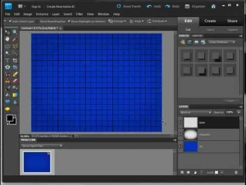 Part 1: Photoshop Elements | Making a PowerPoint Template