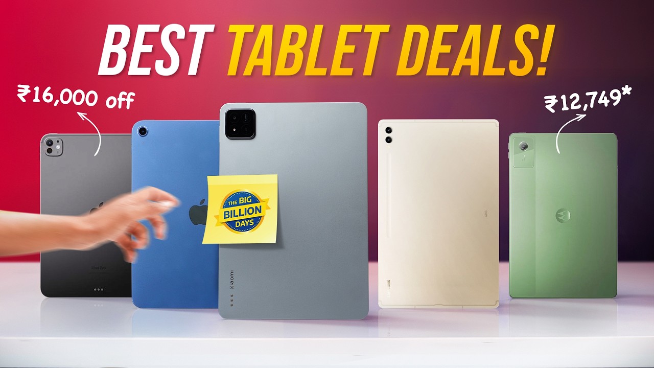 Pesta Diskon Tablet Terbaik Big Billion Days 2025