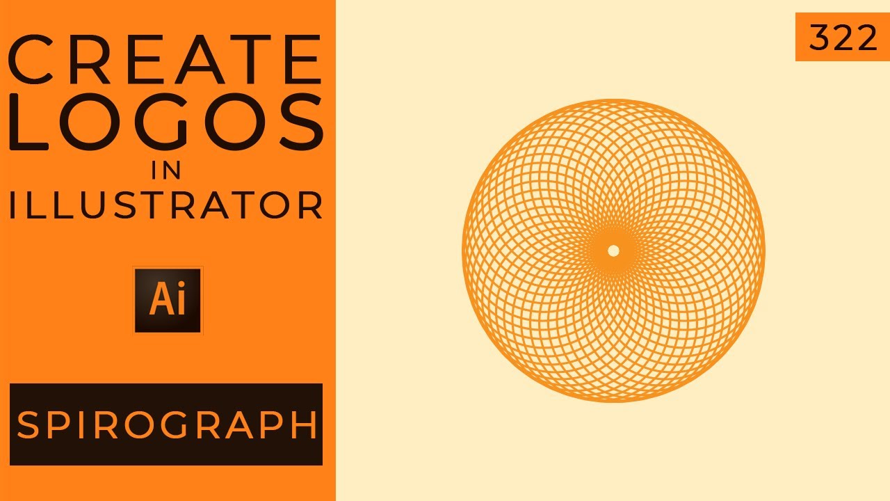 Spirograph effect in Adobe Illustrator