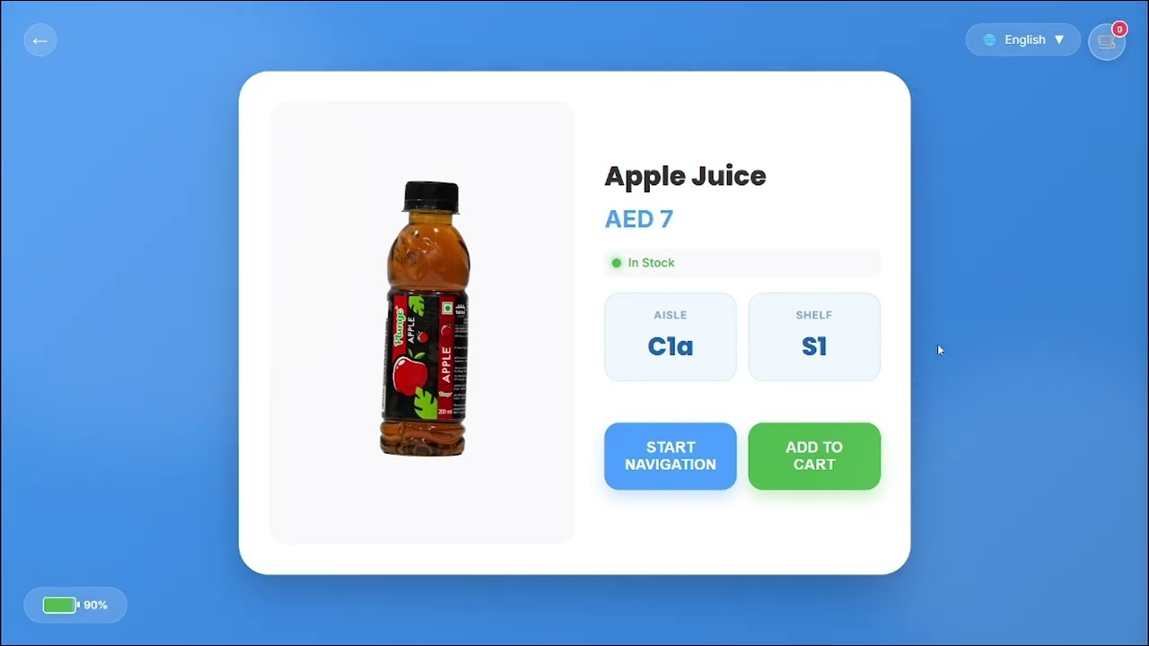 NaviBot | Autonomous Retail Assistant Robot | Full Demo & Features Walkthrough by Team SPERO