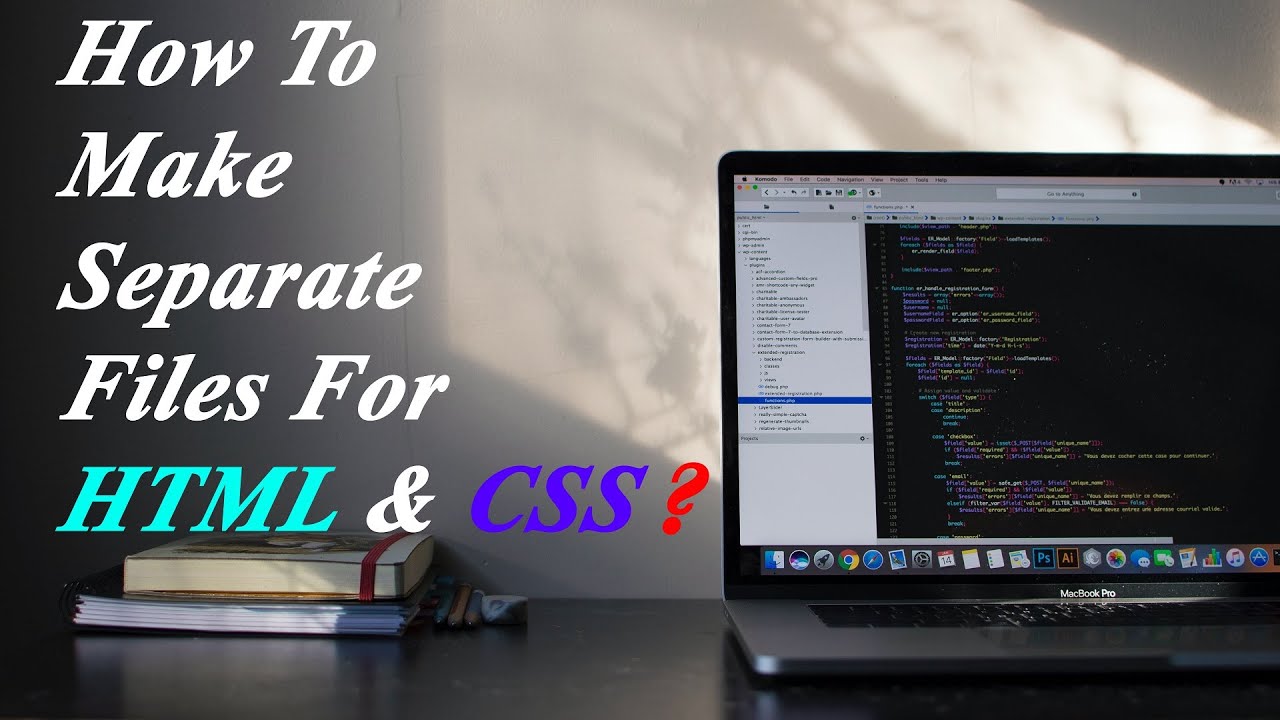 🔥 Make Separate Files for HTML & CSS 😯