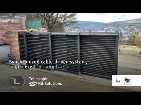 Maximum efficiency in motion: discover our Telescopic Gate Kits