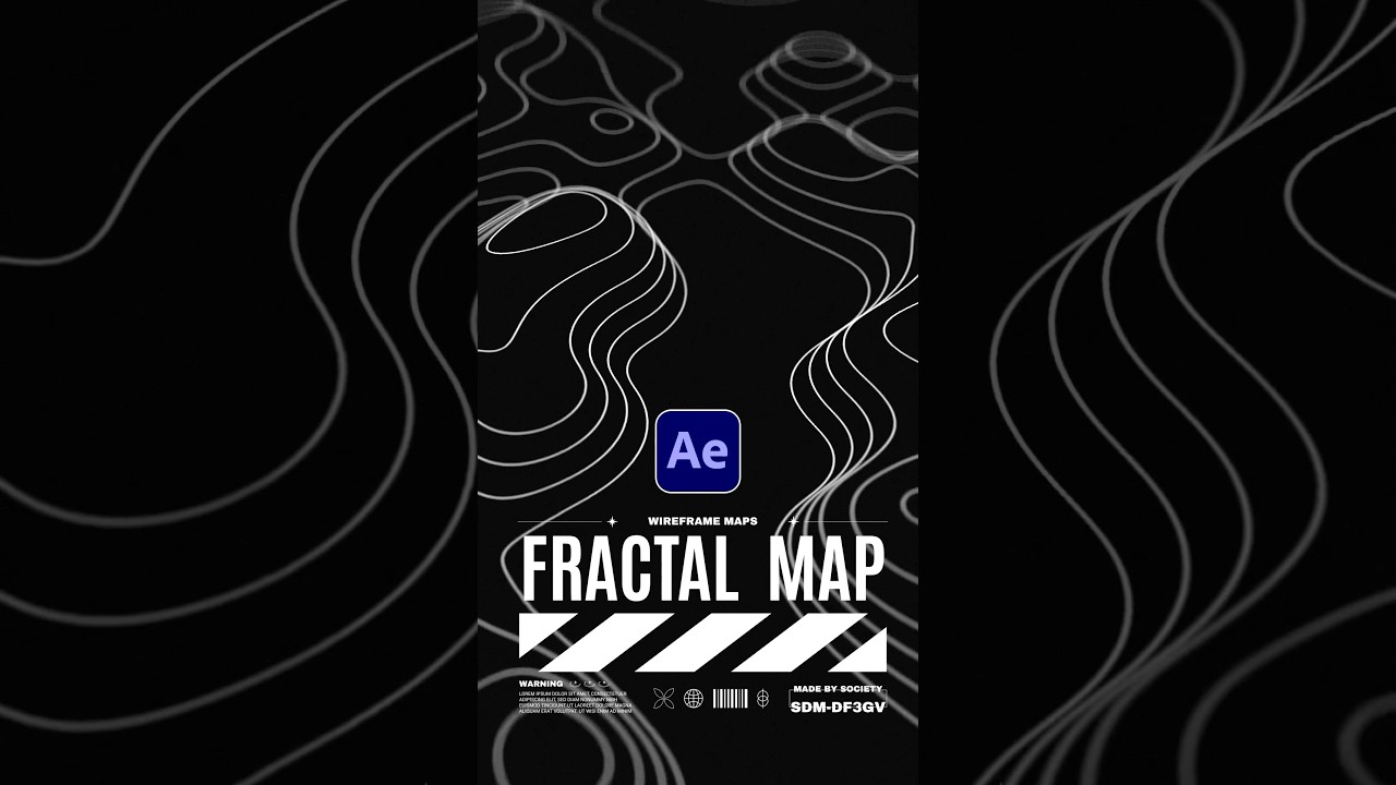 Create Wireframe Topographic Motion Graphic Maps in After Effects