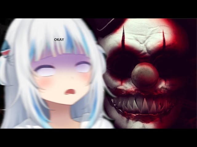 DARK DECEPTION CLOWN! #GAWRGURA #hololiveEnglish #holoMyth - Oh Nyo!!