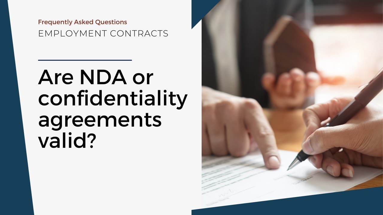 Confidentiality or Non-Disclosure Agreements (NDA)