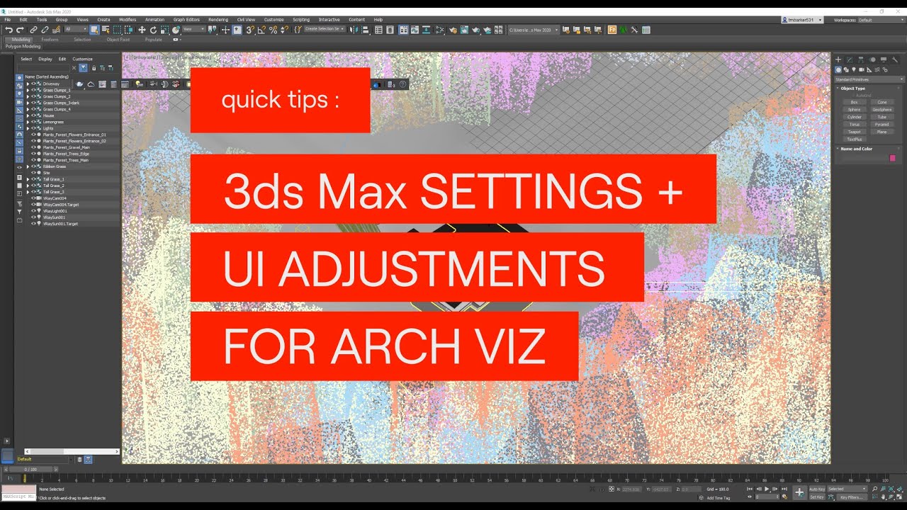 Quick Tips: 3ds Max UI Adjustments