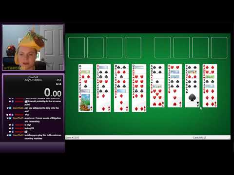 Microsoft FreeCell Any% played in 14.6 seconds!