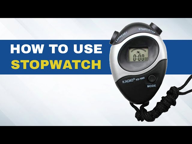 Stop Watch And Timer - Kadio Stopwatch KD-1069 Trader - Retailer from ...