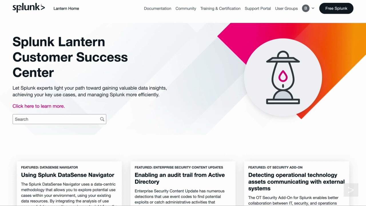 Light Your Path with Splunk Lantern