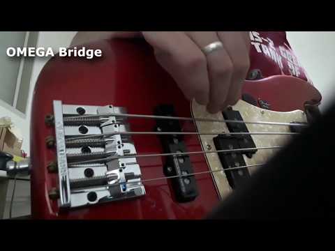 Allparts Omega Bass Bridge 4 Grooved C iMuso