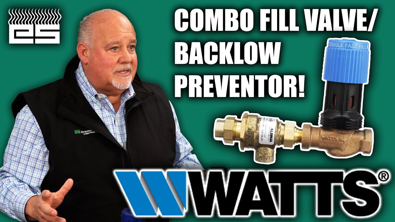 WATTS BD-911 - Combination Fill Valve/Backflow Preventor! | @WattsWater