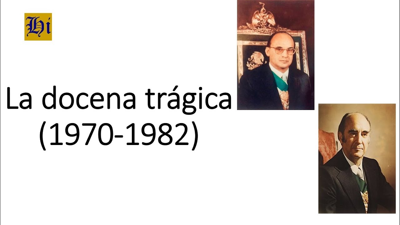 La docena trágica en México (1970 1982): medidas políticas y económicas y sus consecuencias