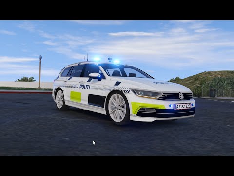 2015 Volkswagen Passat R-Line - Danish Police [Template] - GTA5-Mods.com