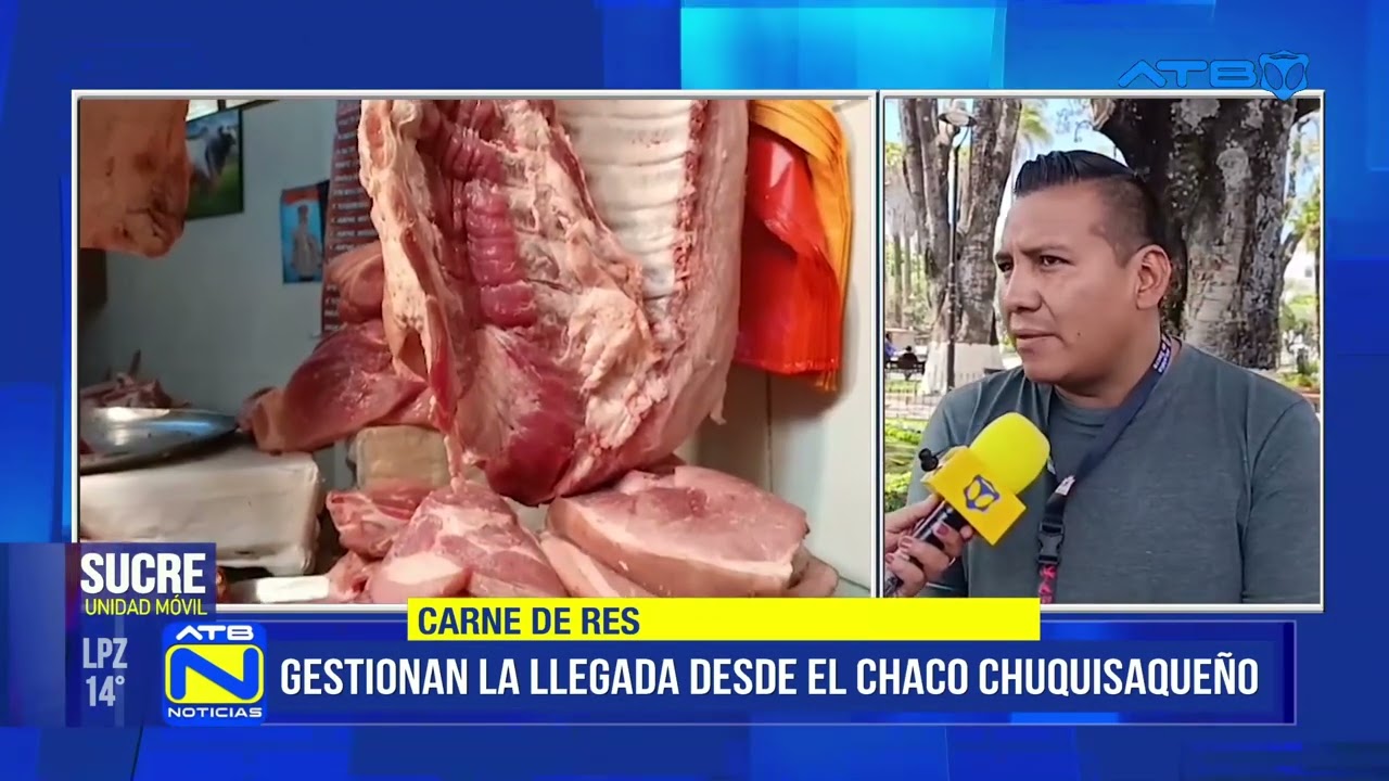 Sucre suma carne de res a la feria de precio justo - ATB Digital
