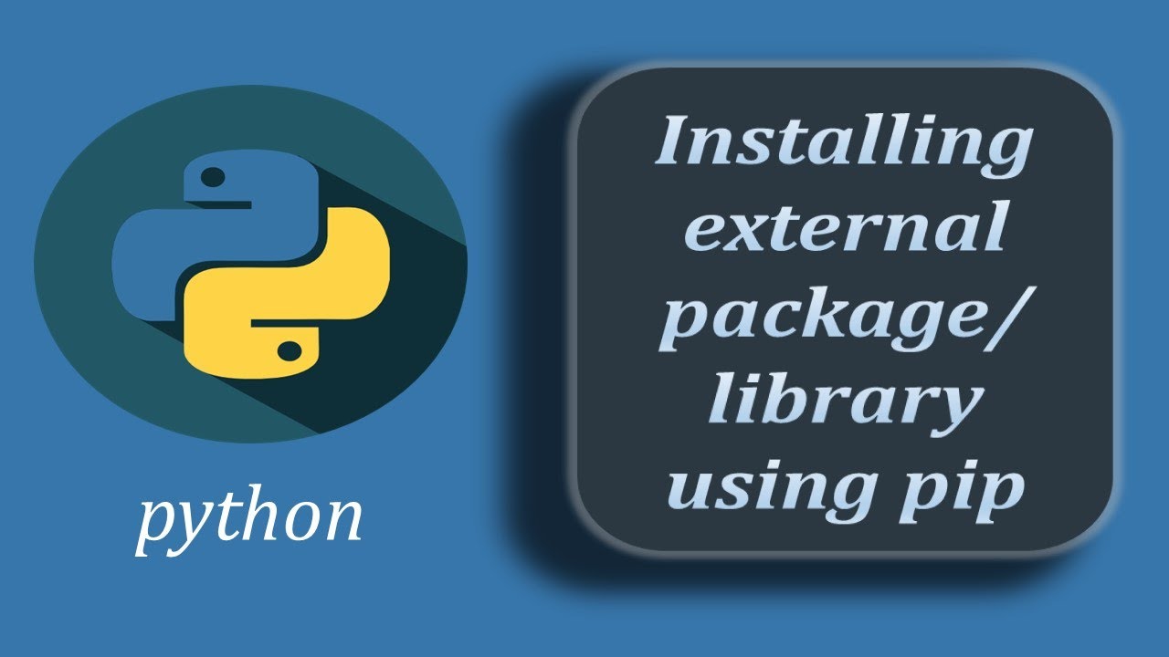 Installing OpenCv Using Pip in Python | Installing External Package/Library In Python Using Pip