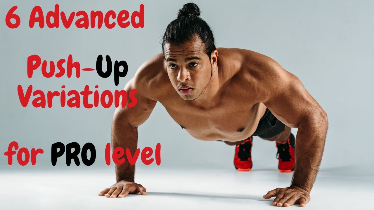 6 Advanced Push Up Variations for Stronger Shoulders and Arms #workoutathome #fitness #gym
