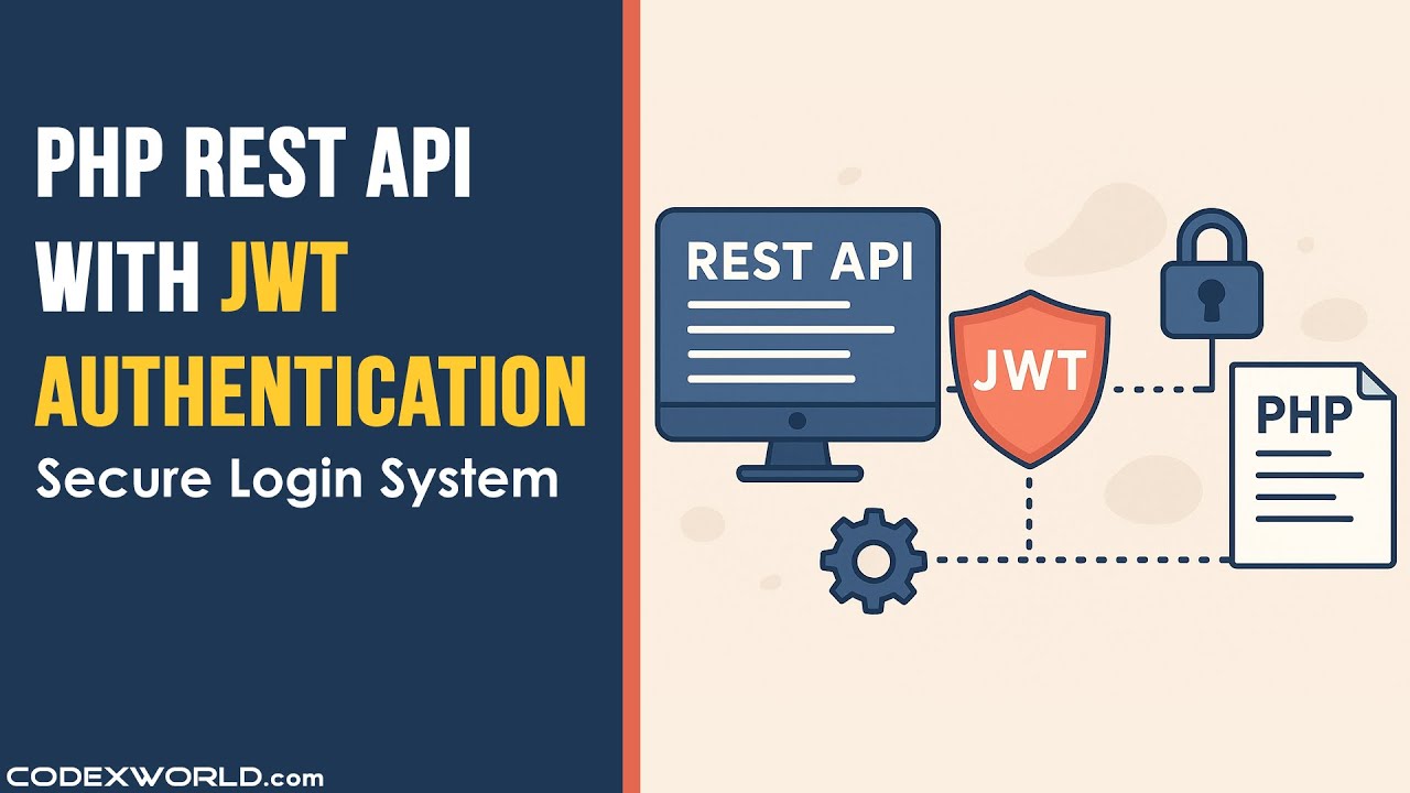 Build a Secure REST API in PHP with JWT Authentication | Complete Step-by-Step Tutorial