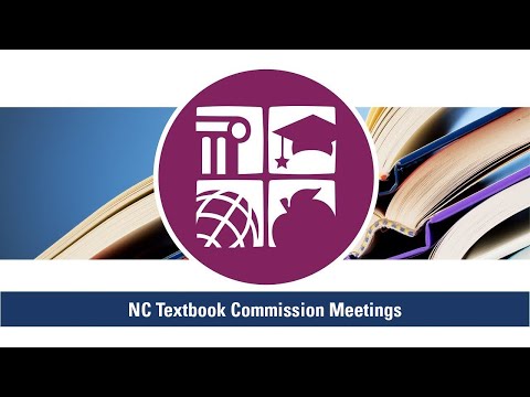 April 2021 NC Textbook Commission Meeting
